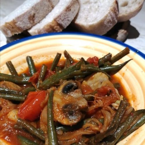 Fasolia - Green Bean Stew - Vegan Middle East